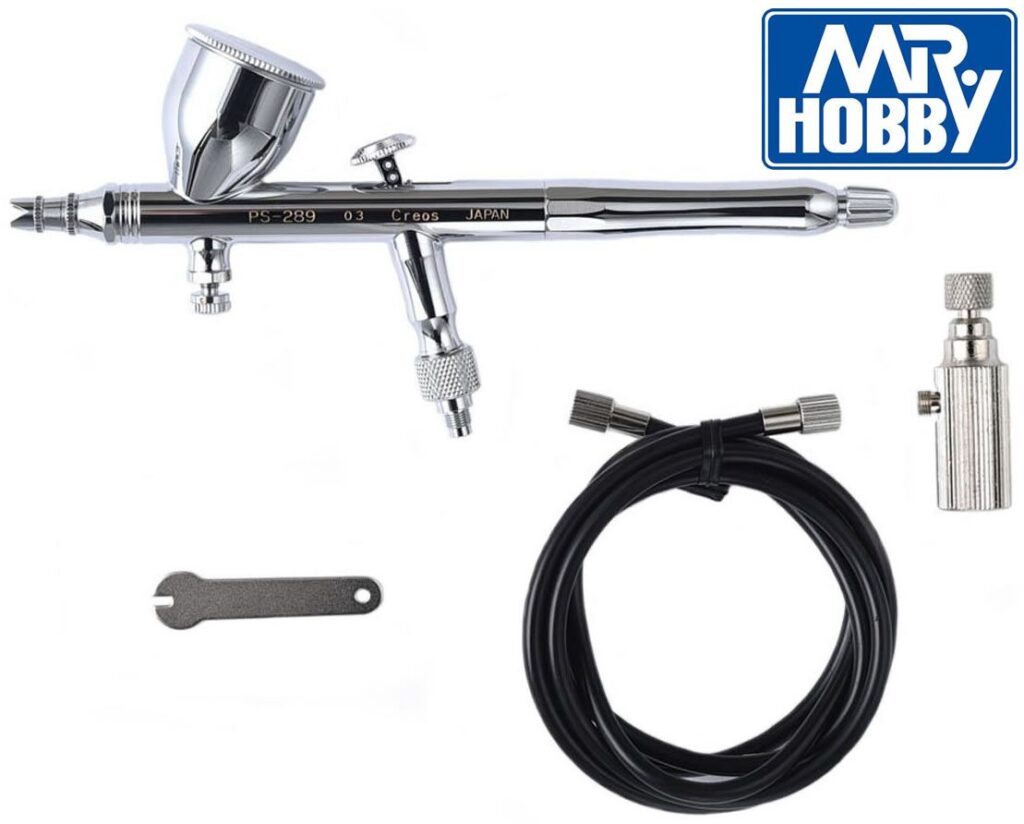 Mr Hobby 0.3mm Mr Procon Boy Double Action Platinum Airbrush – Masons Models